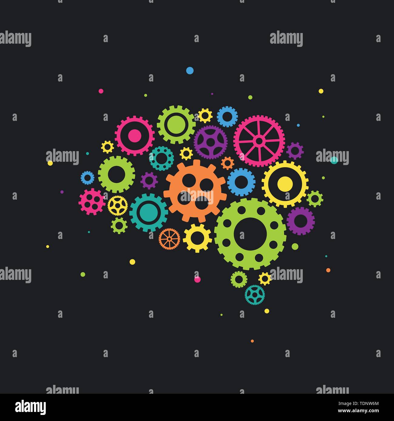 Cogs Brain High Resolution Stock Photography and Images - Alamy