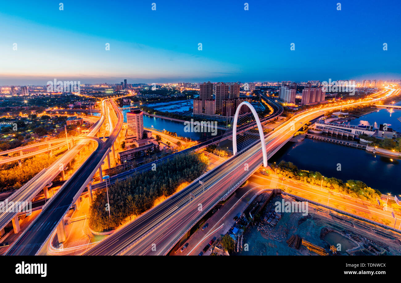 Beiying gate bridge Stock Photo - Alamy