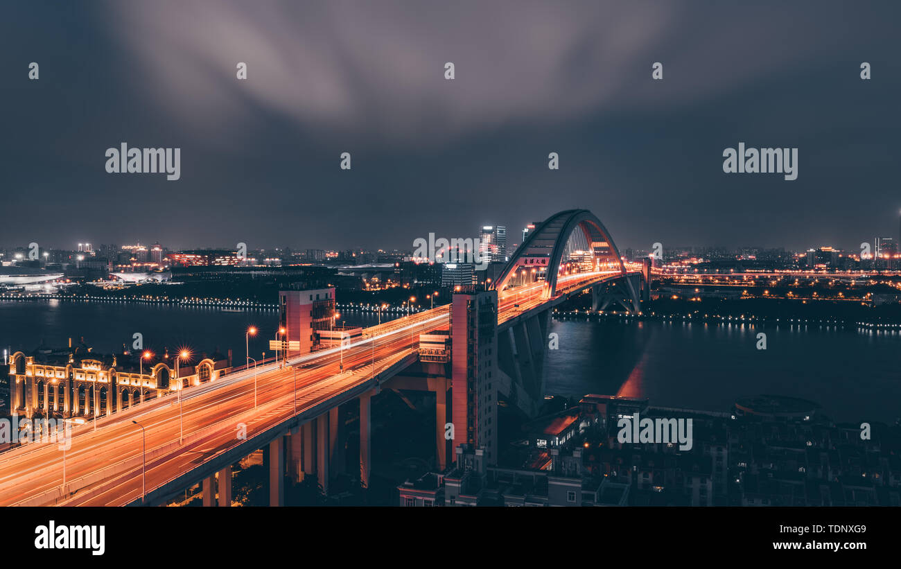 Pujiang elevated road road hi-res stock photography and images - Alamy