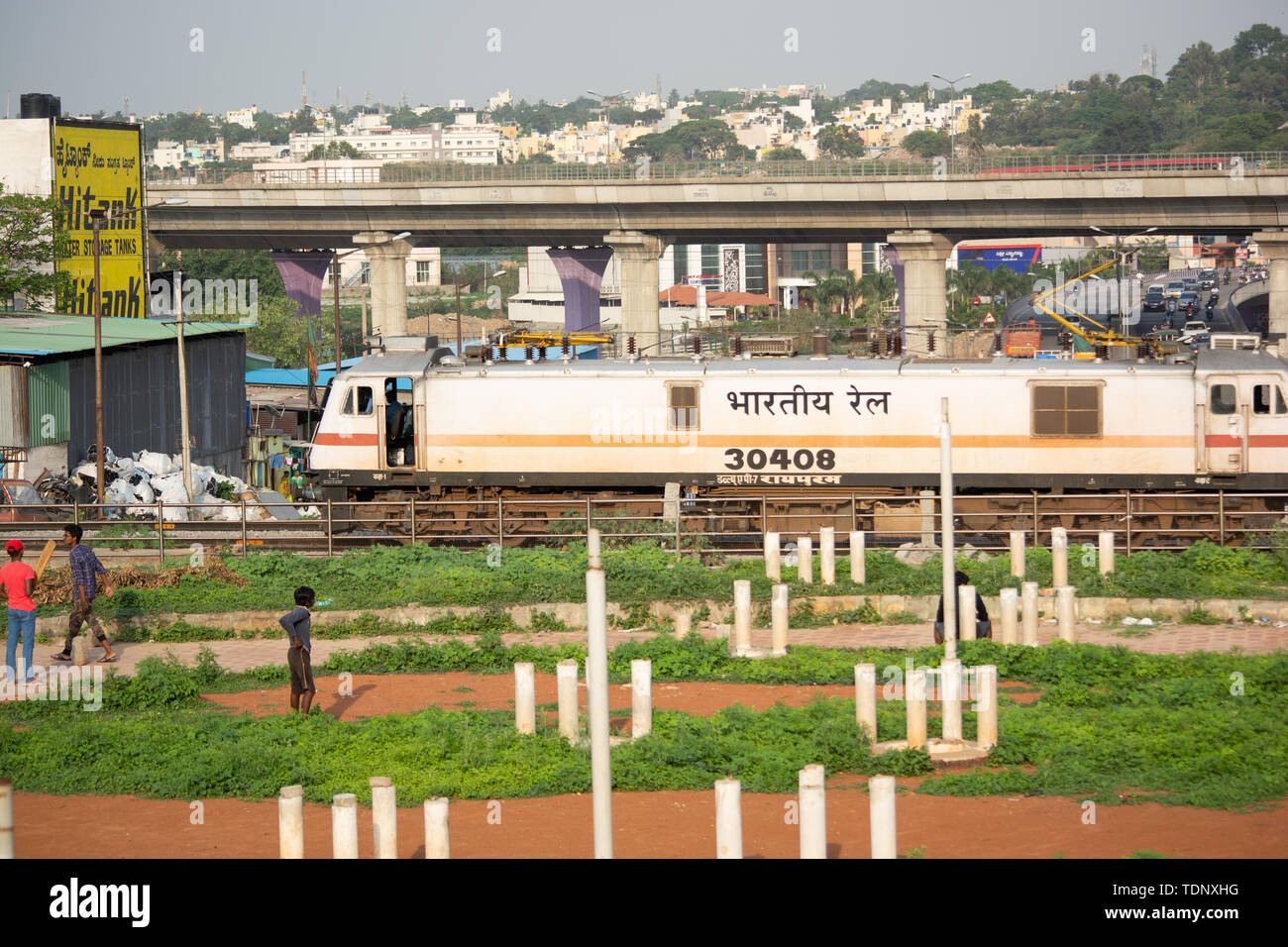 India train roof hi-res stock photography and images - Alamy