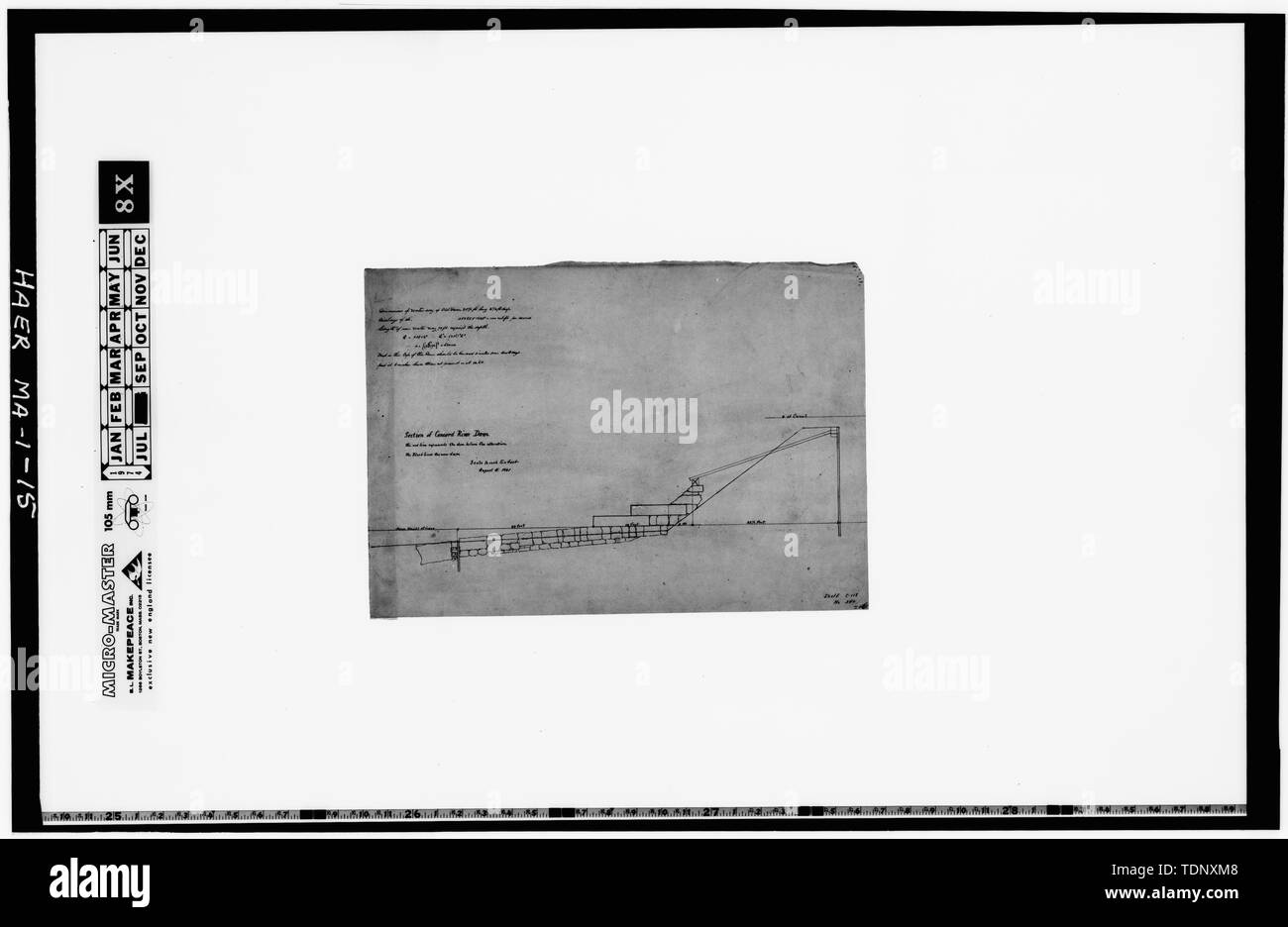Locks and dam system Black and White Stock Photos & Images - Alamy