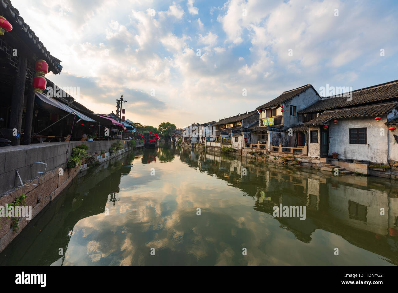 Fengjing ancient town Stock Photo - Alamy
