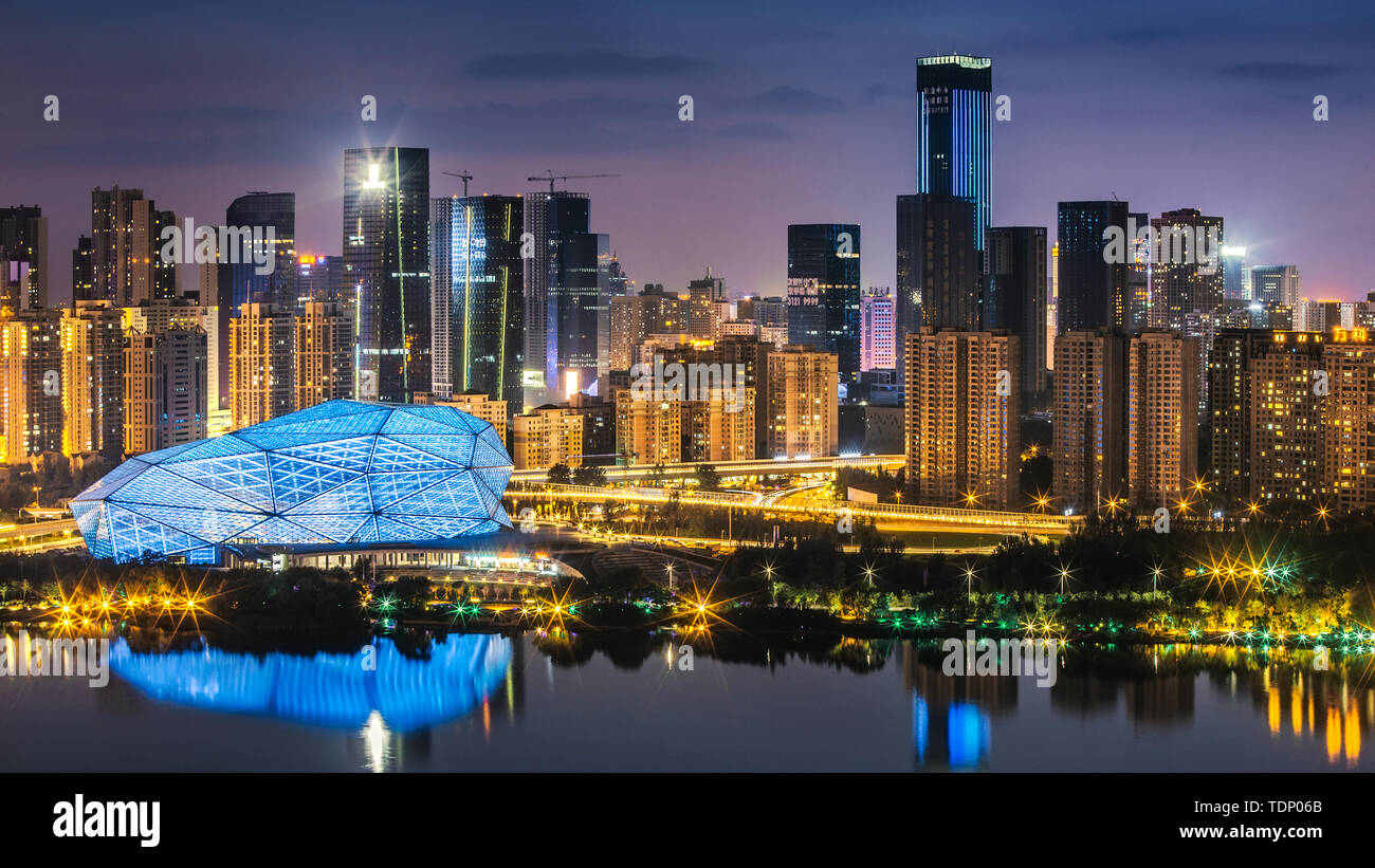 Shenyang city scenery city symbol Stock Photo - Alamy
