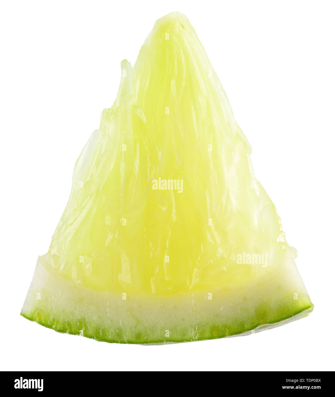 lime slice isolated on a white background Stock Photo - Alamy