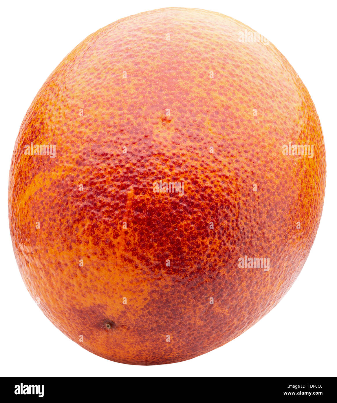 sicilian orange isolated on a white background Stock Photo - Alamy