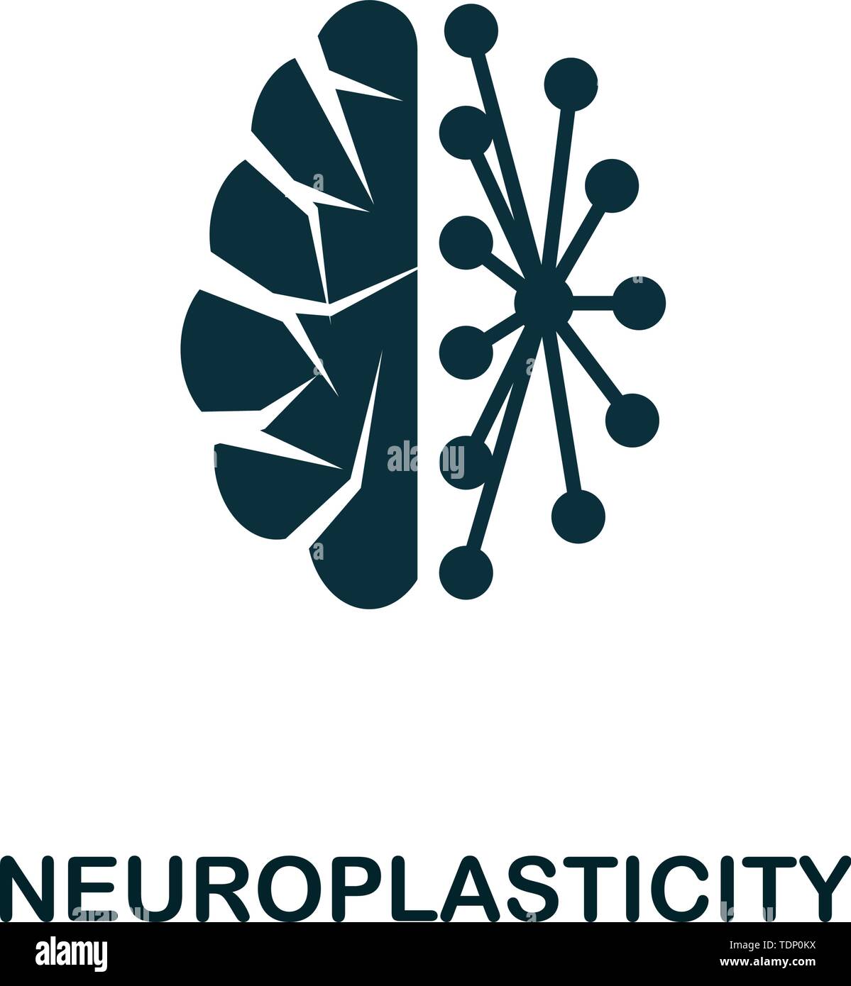 Neuroplasticity icon symbol. Creative sign from mindfulness icons ...