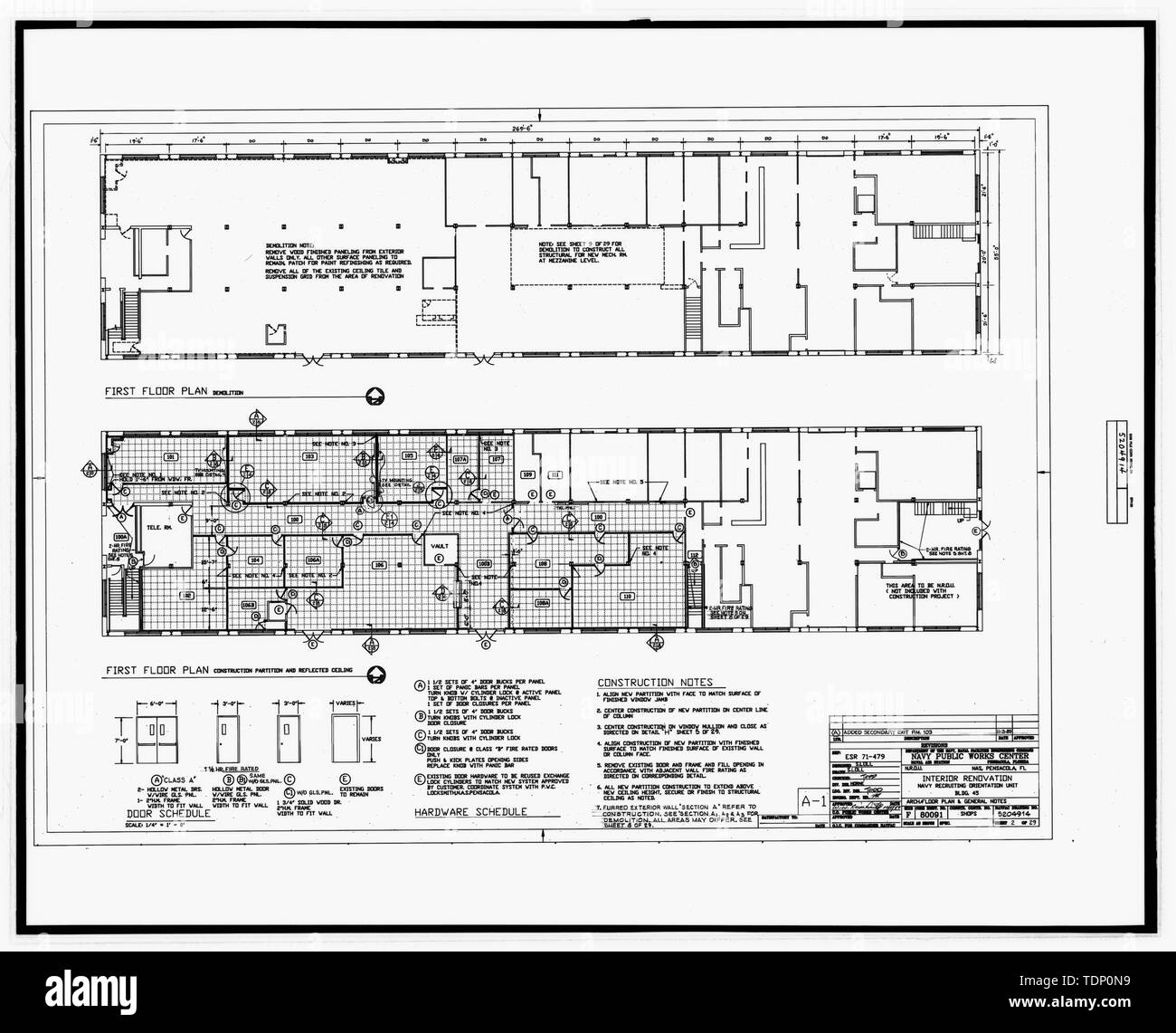 Navy recruiting orientation unit hi-res stock photography and images ...