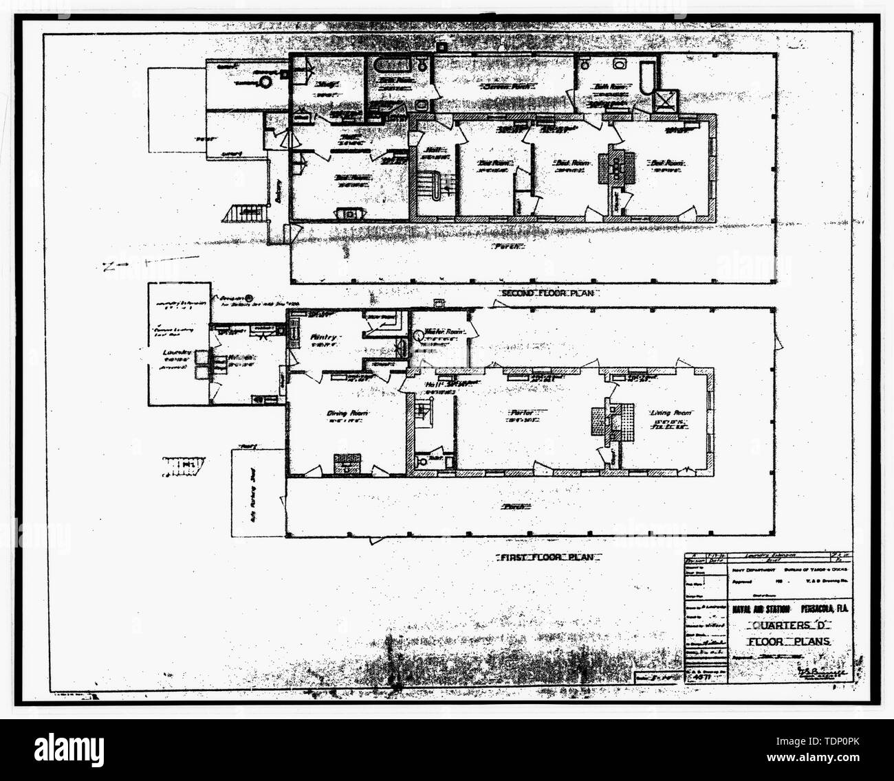 Photocopy of drawing (this photograph is an 8 x 10 copy of an 8 x 10 ...