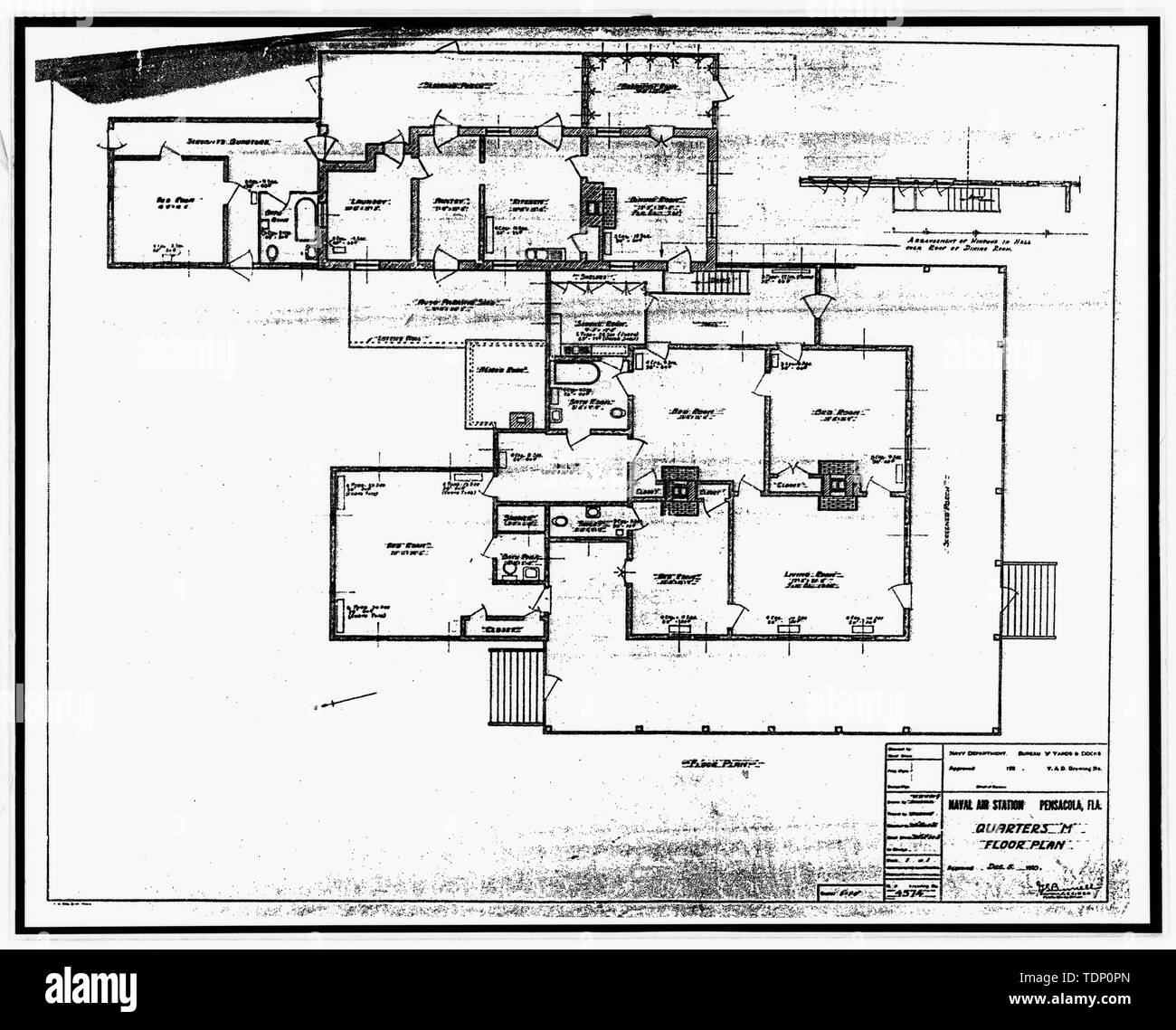 Photocopy of drawing (this photograph is an 8 x 10 copy of an 8 x 10 ...