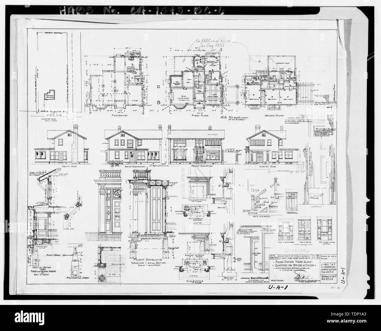 Navy officer quarters hi-res stock photography and images - Alamy