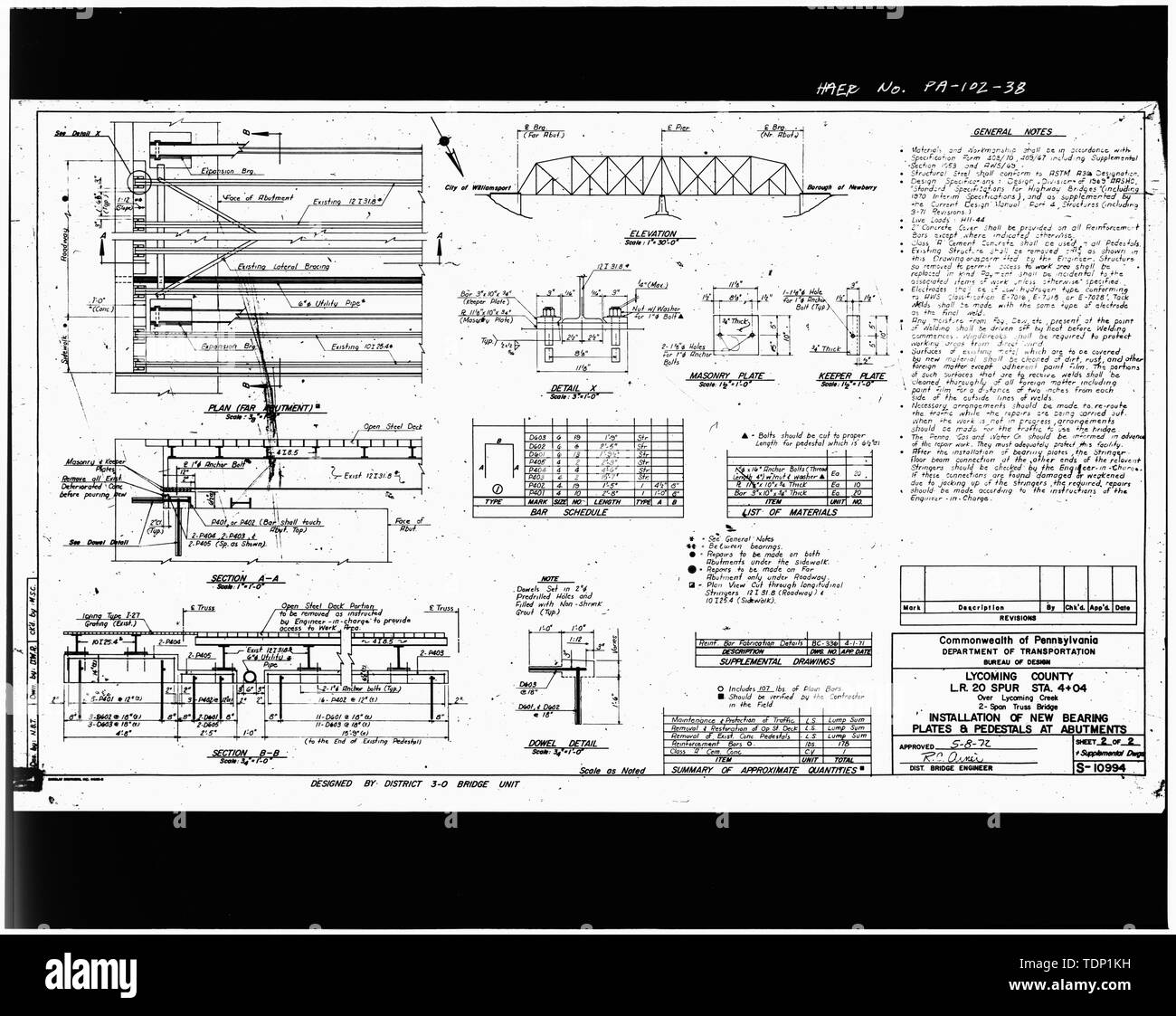 Bearing engineering drawing hi-res stock photography and images - Alamy