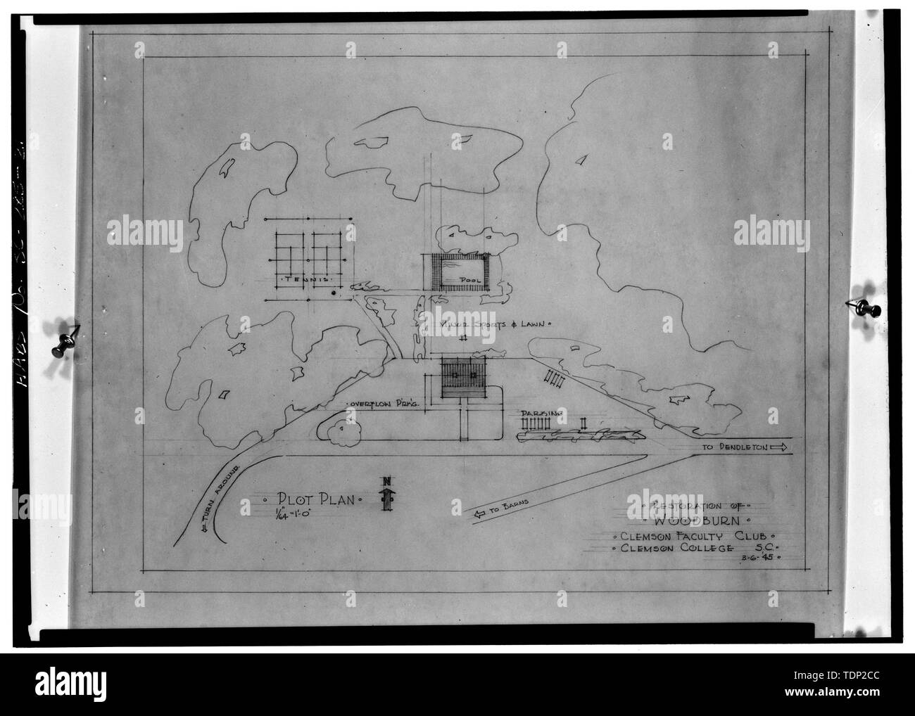 Clemson college drawing hi-res stock photography and images - Alamy