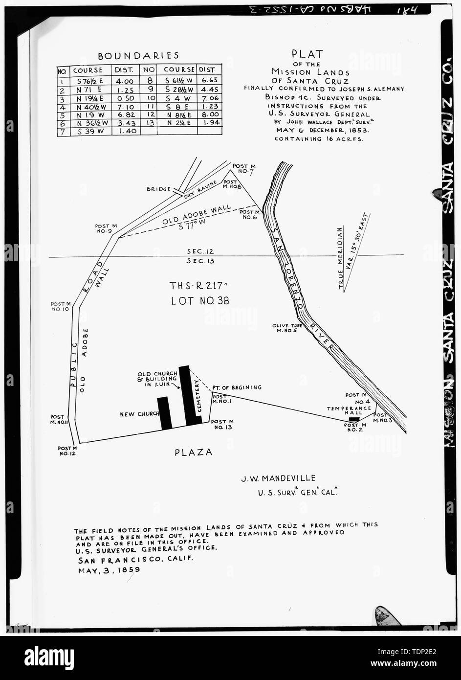 Map of mandeville hi-res stock photography and images - Alamy