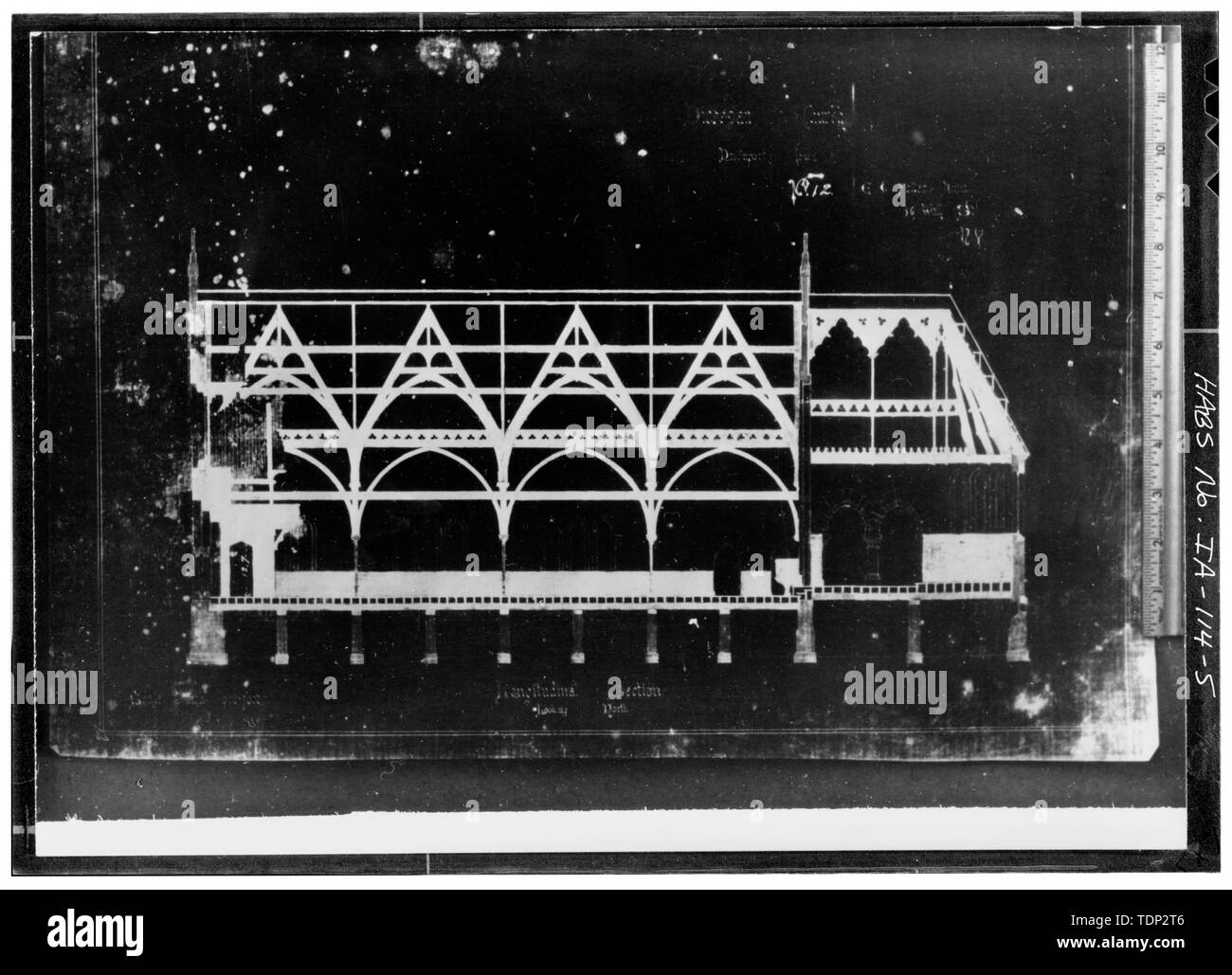 Photocopy of measured drawing (original in possession of Trinity ...