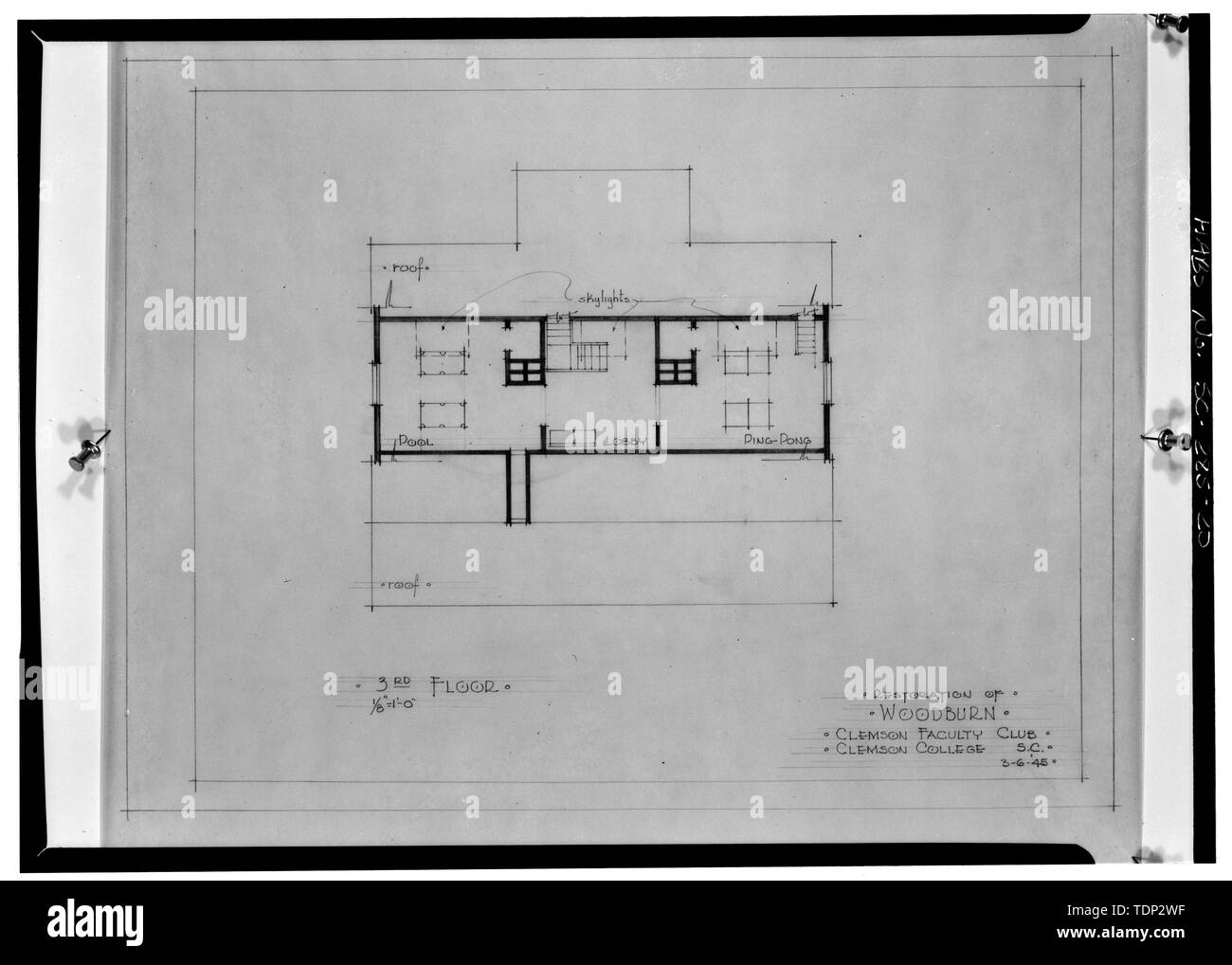 Clemson college drawing hi-res stock photography and images - Alamy