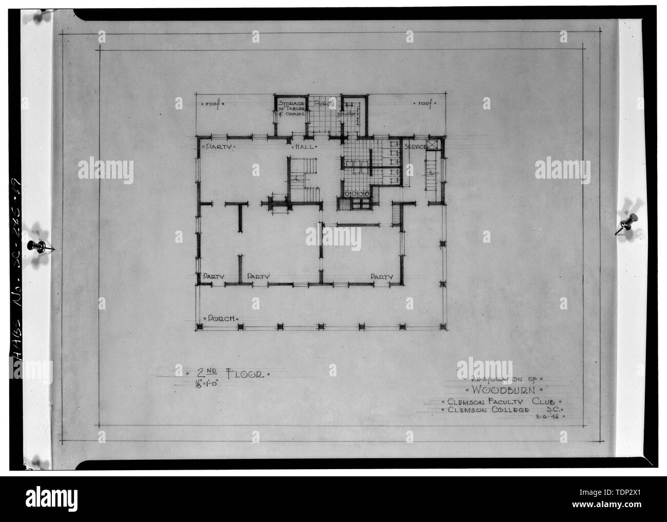 Clemson college drawing hi-res stock photography and images - Alamy