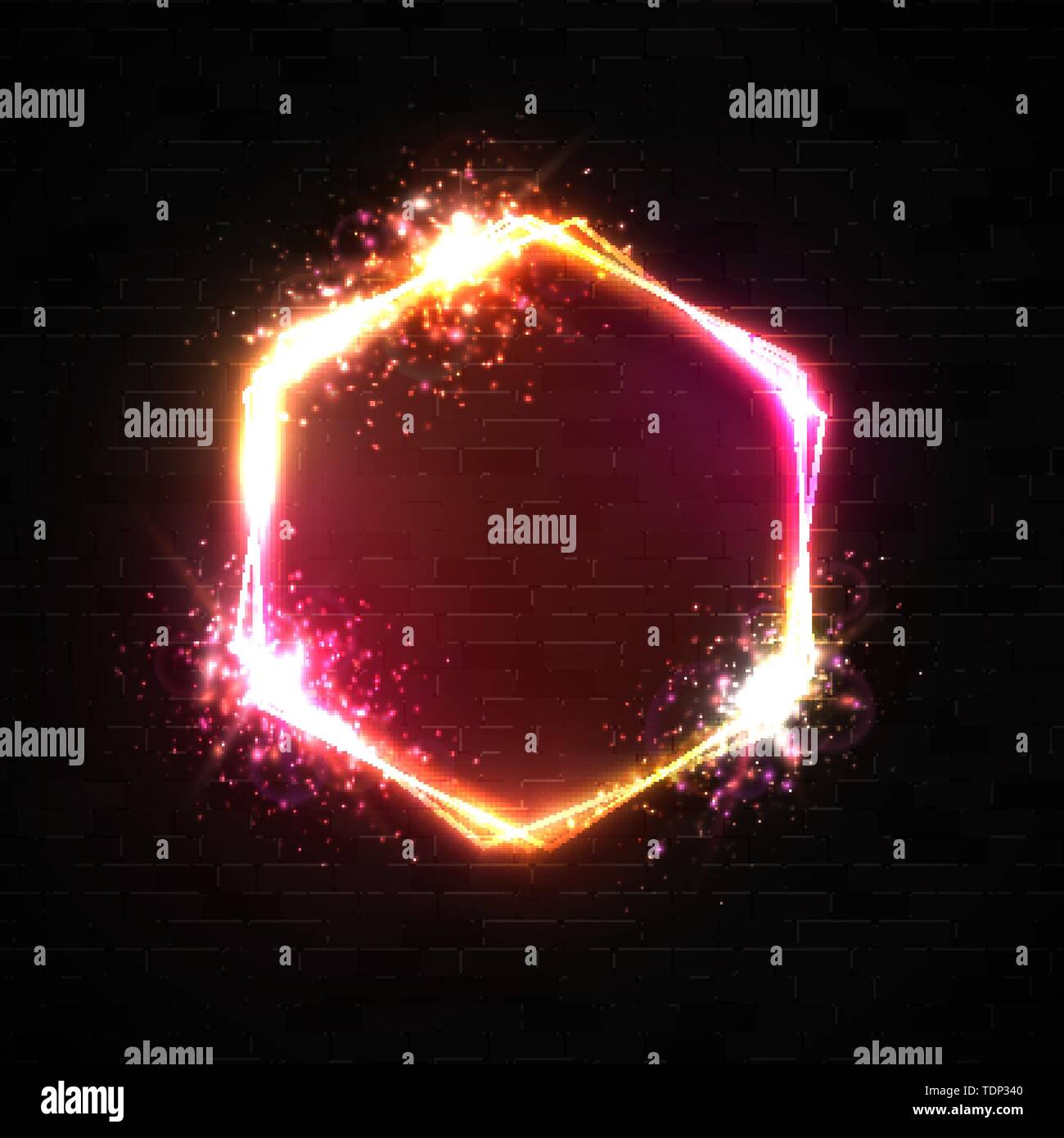 Hex effect Stock Vector Images - Alamy