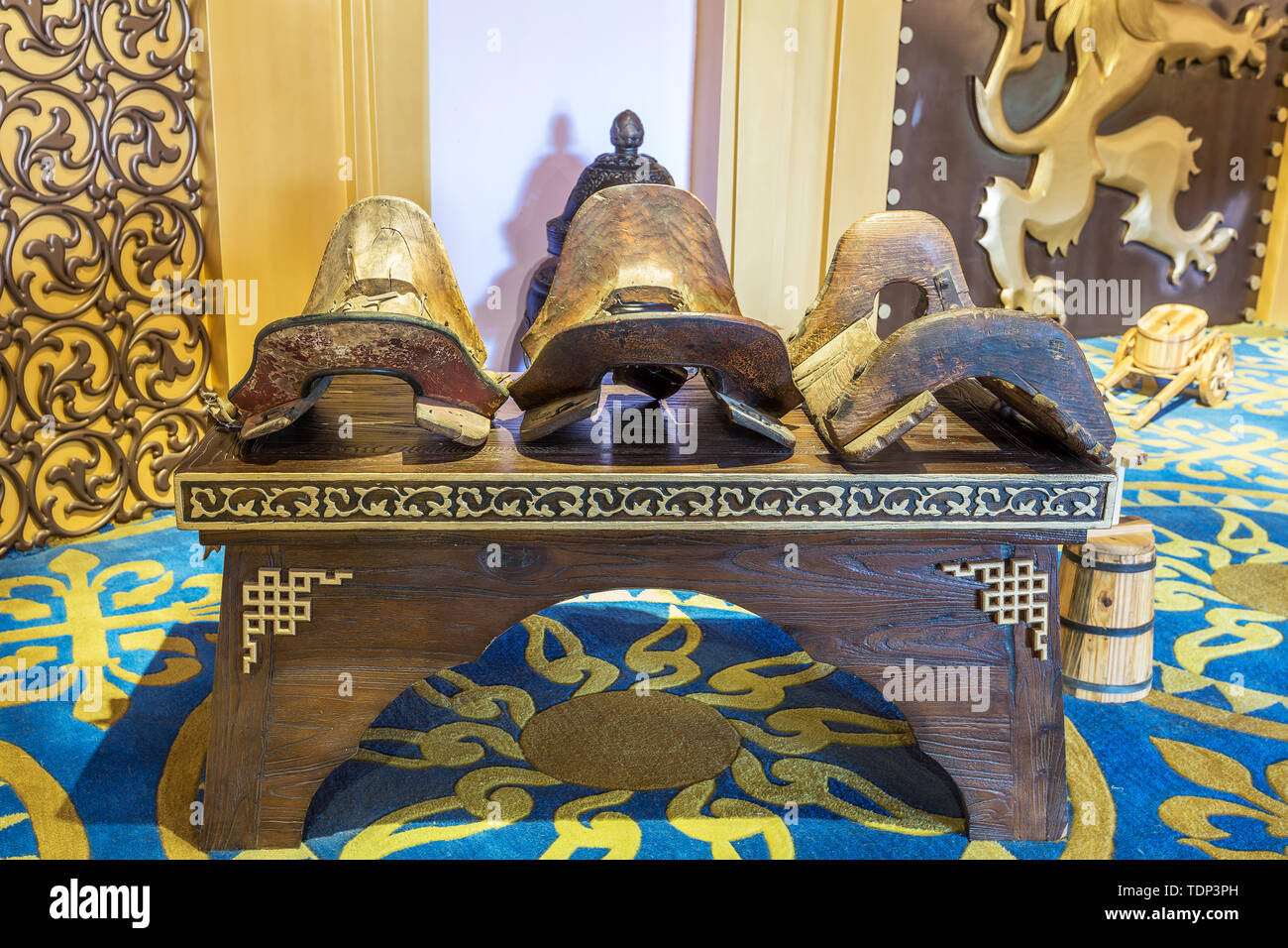 Jingbei Prairie Great Khan Palace Horseback Culture Stock Photo - Alamy