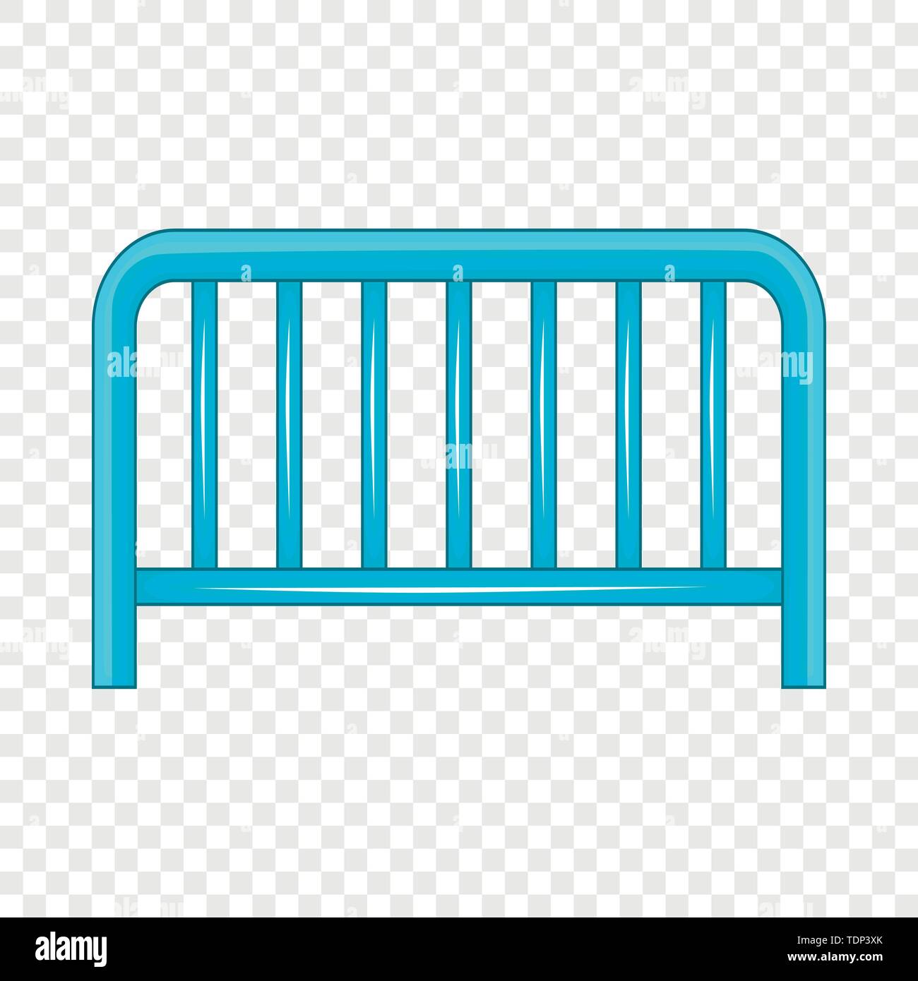 Metal fence icon, cartoon style Stock Vector Image & Art - Alamy