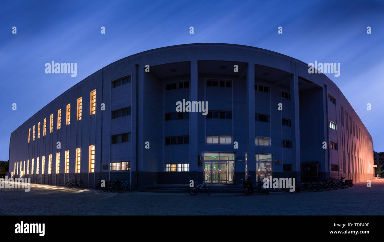 City street in zhangye city gymnasium hi-res stock photography and ...