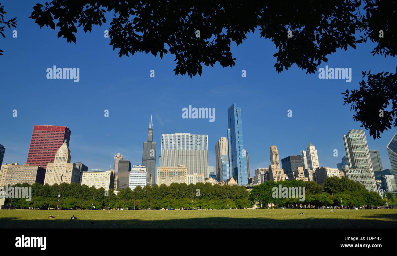 Chicago City Complex Stock Photo - Alamy