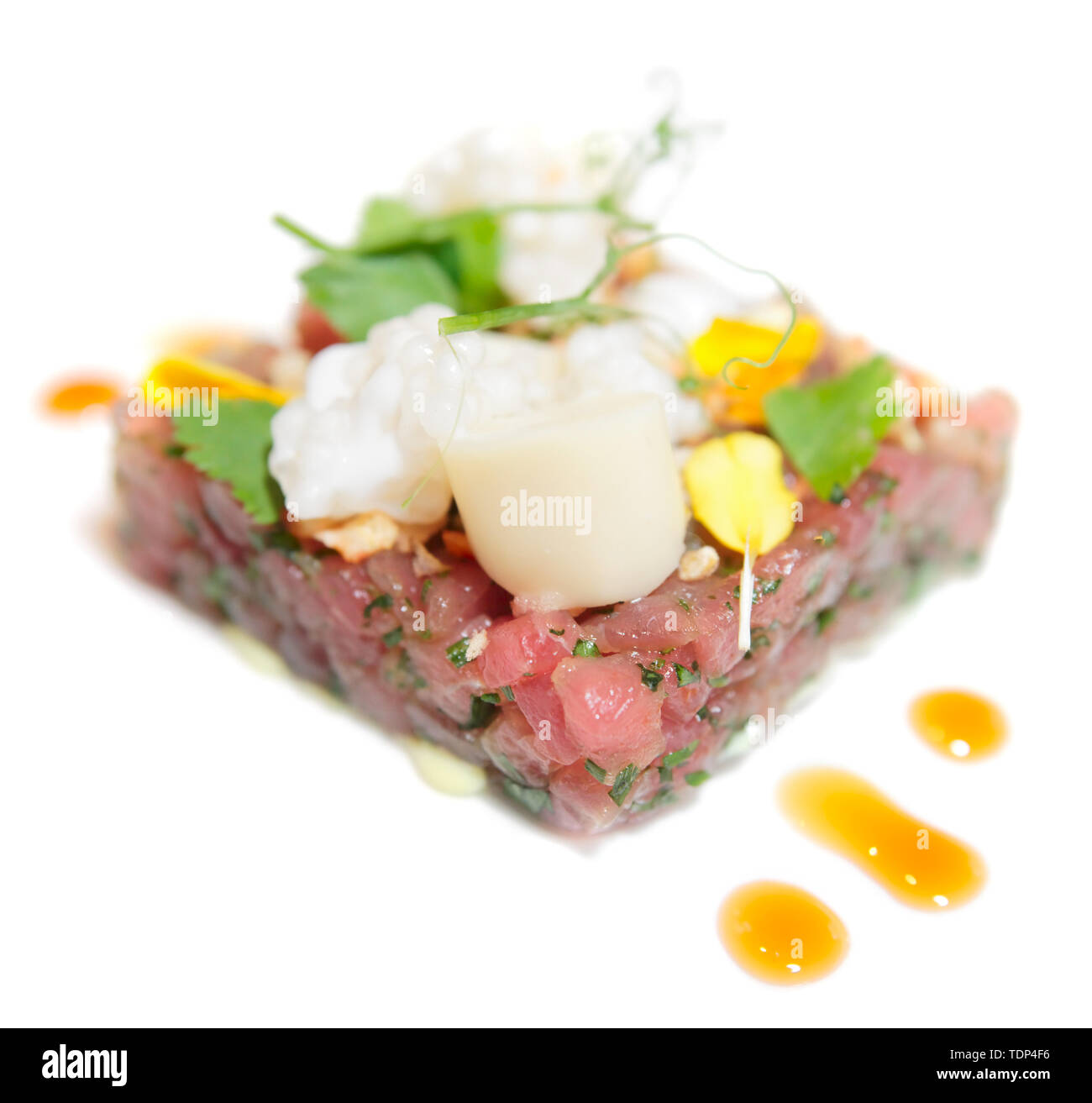 Tuna tartare hi-res stock photography and images - Alamy