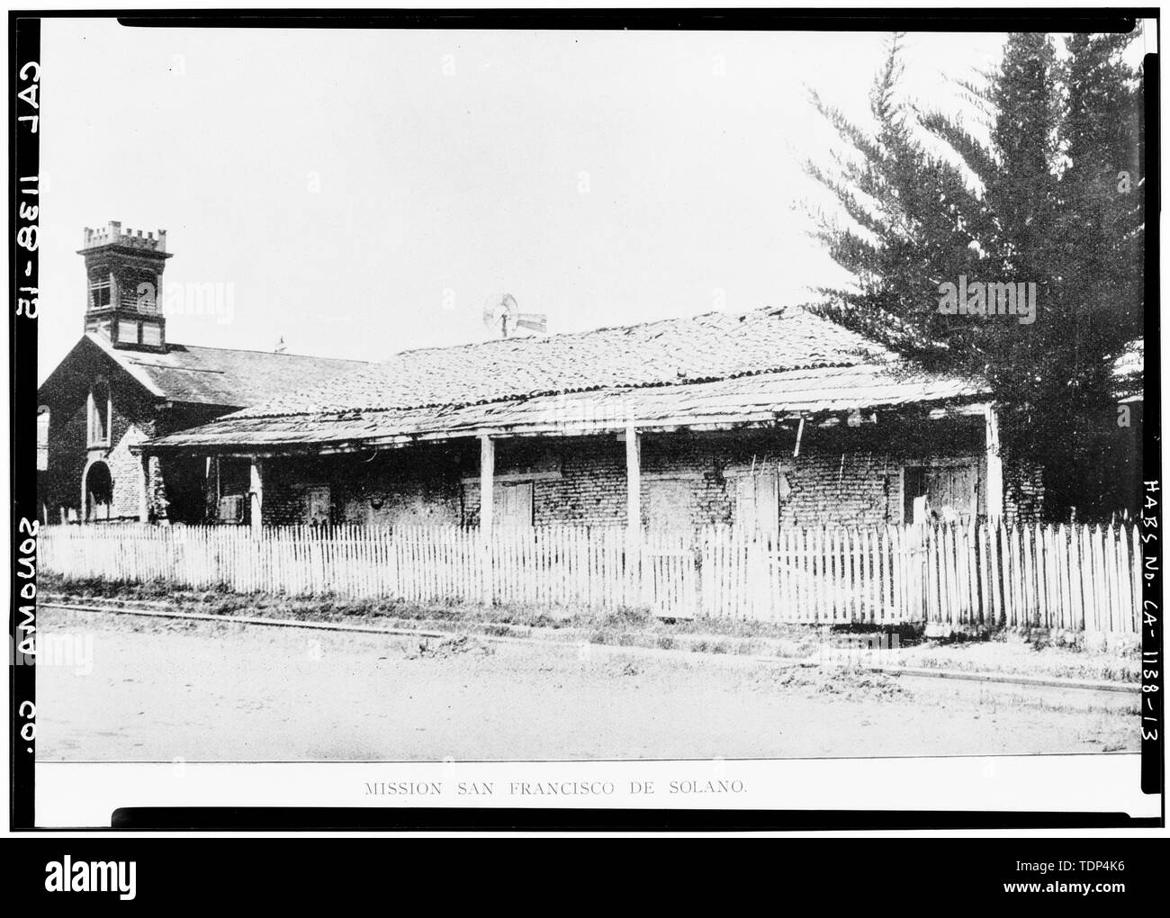 (from Golden Gate Museum, San Francisco, California, 1850's) EXTERIOR ...