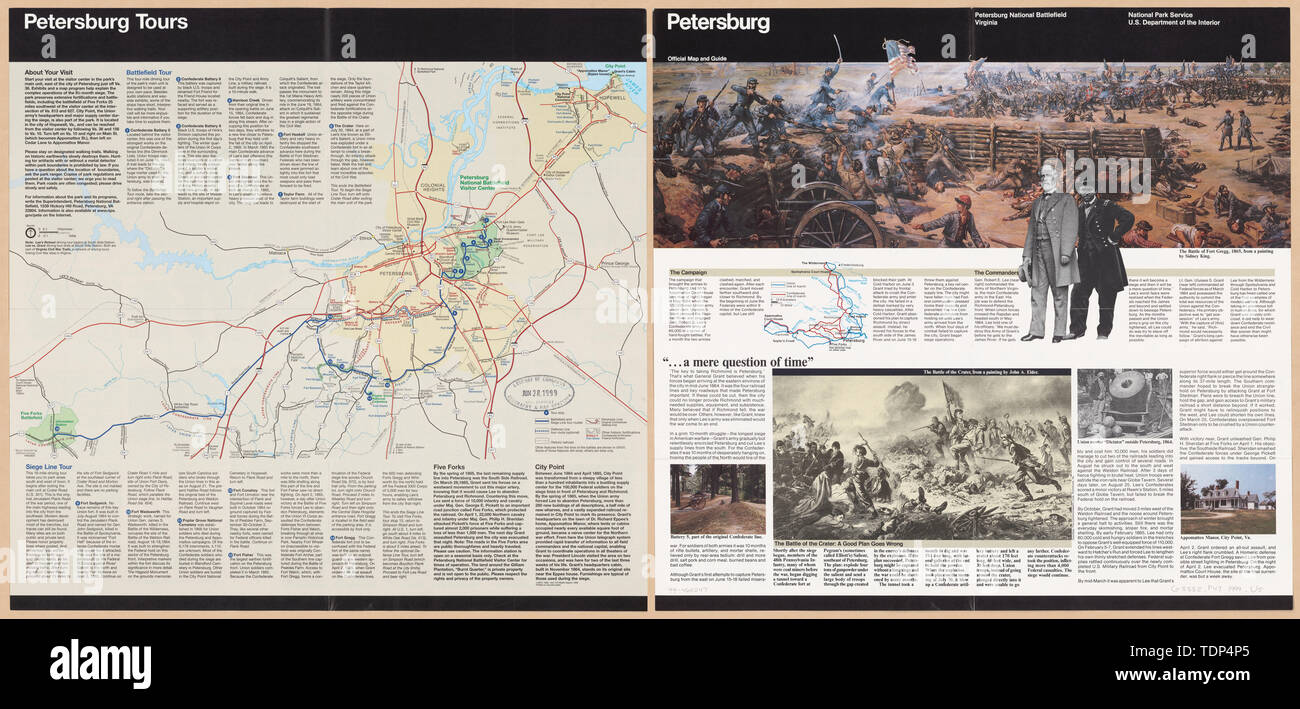 Petersburg national battlefield hi-res stock photography and images - Alamy