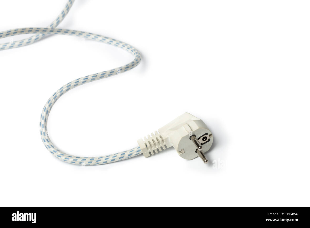 electric iron cable plug Stock Photo - Alamy