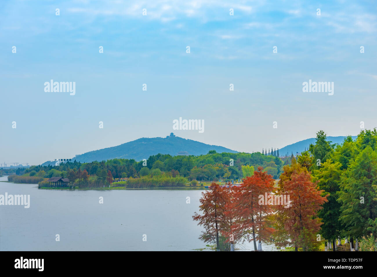 The beautiful scenery of Li Lake in Wuxi Stock Photo - Alamy