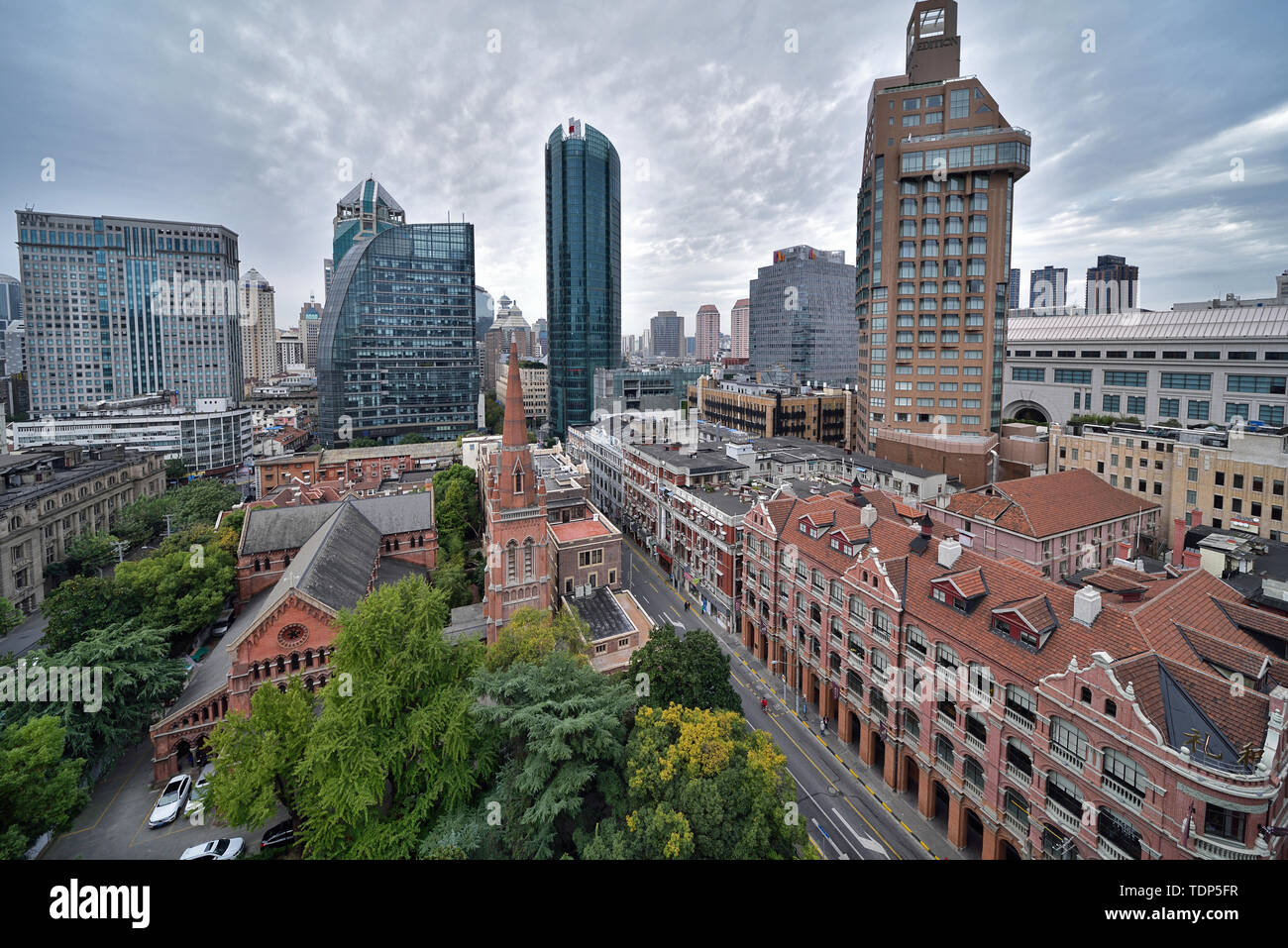 Three Holy One Church, Shanghai Bund Stock Photo - Alamy