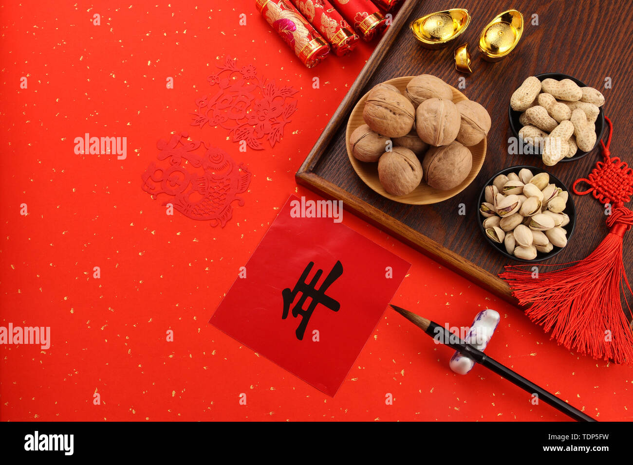 Traditional Chinese Spring Festival Stock Photo - Alamy