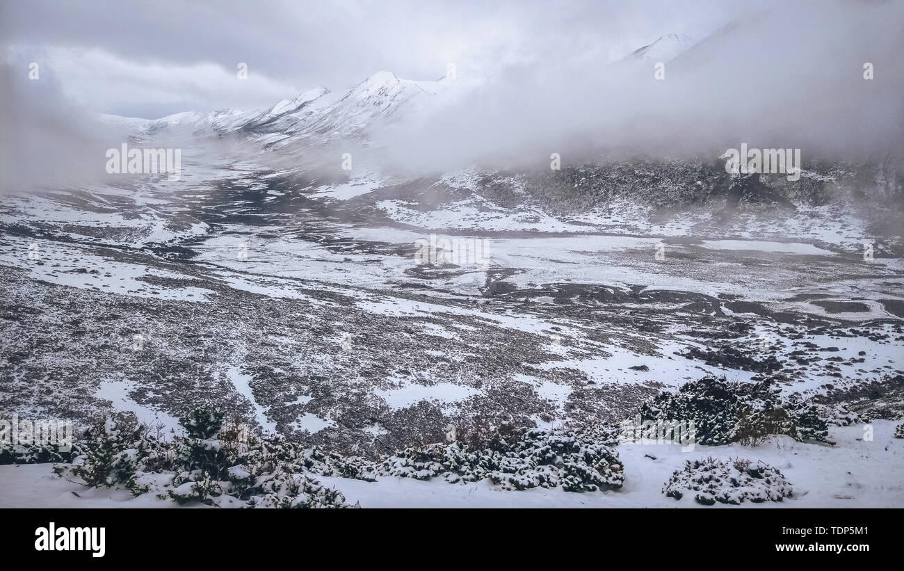Snow Mountain in western Sichuan Stock Photo - Alamy
