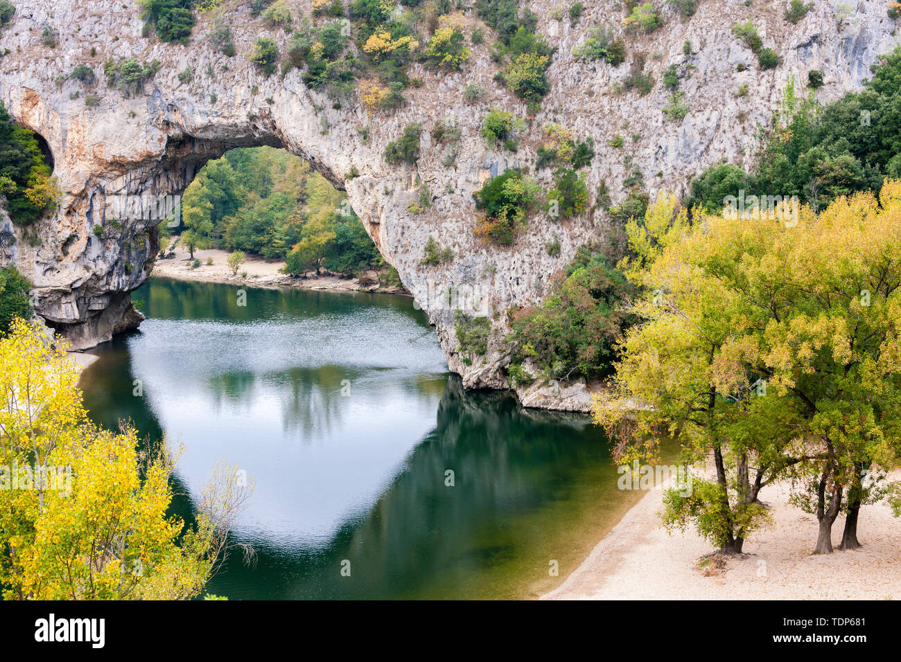 Pont arc ardeche river hi-res stock photography and images - Alamy