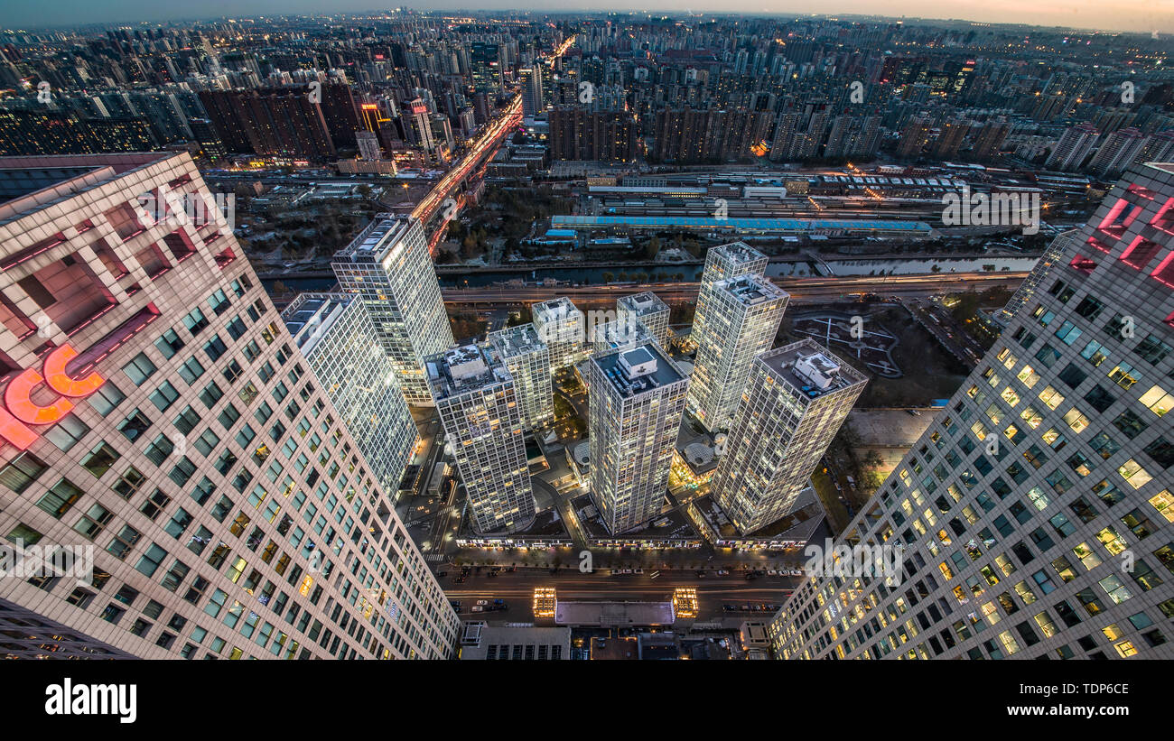 Beijing overview hi-res stock photography and images - Alamy