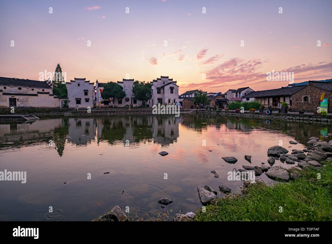 Longmen Ancient Town, Hangzhou Stock Photo - Alamy