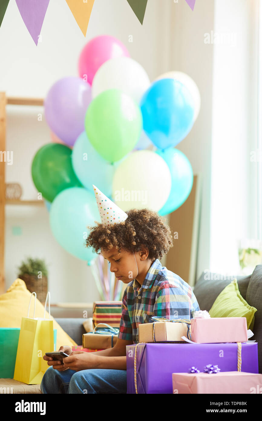 Birthday Party Opening Presents High Resolution Stock Photography and ...