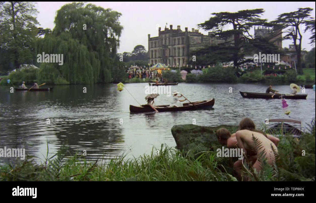 London.UK. Jennie Linden and Glenda Jackson with Christopher Gable and ...
