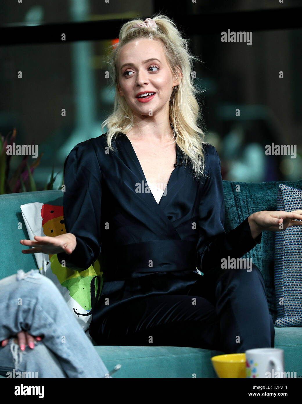 New York, USA. 17 June, 2019. Madilyn Bailey at the BUILD Brunch Show ...