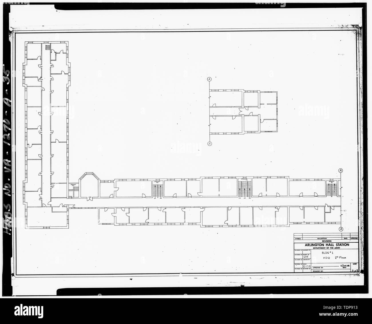 U s army intelligence and security command Black and White Stock Photos ...