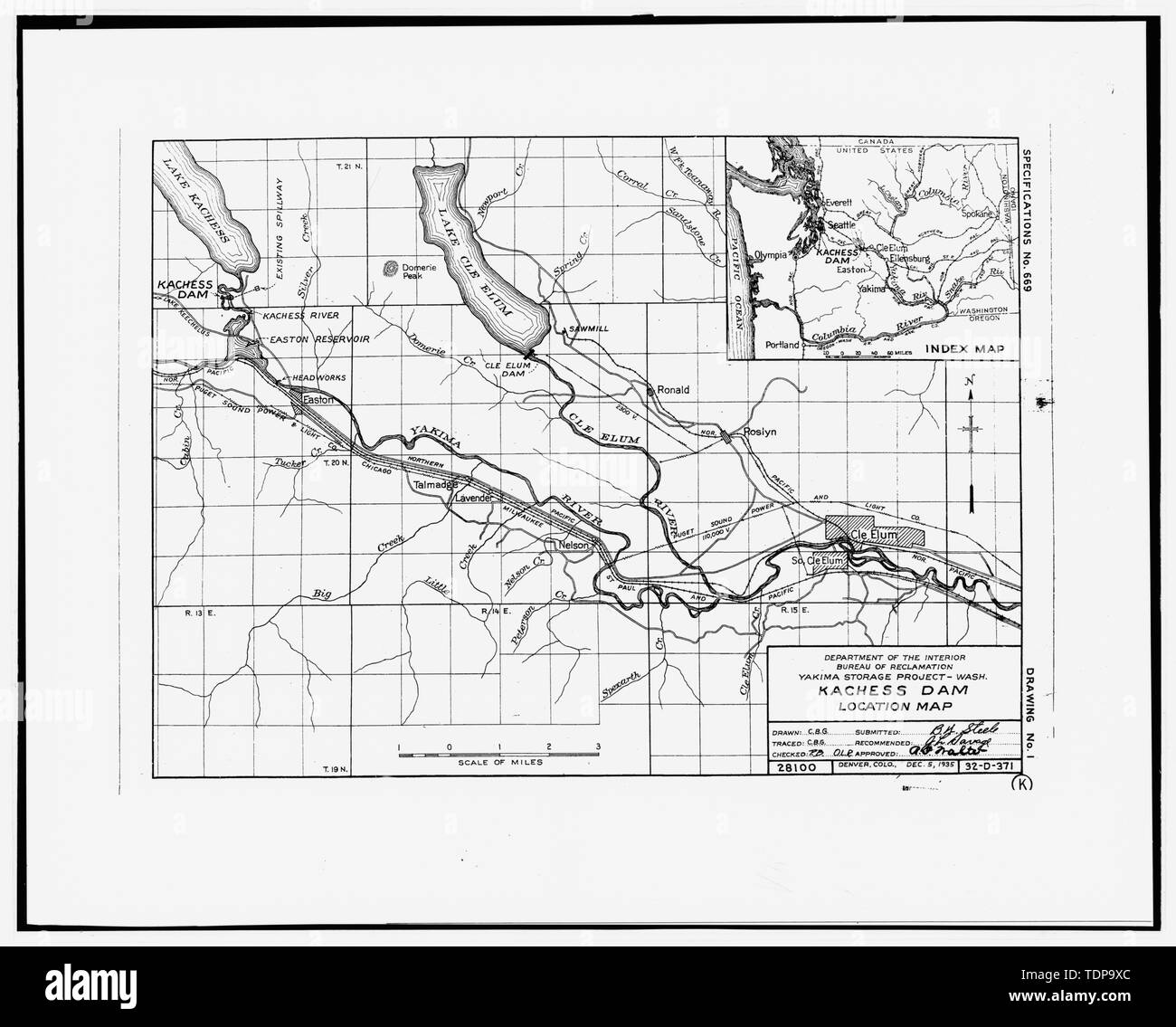 Map pacific northwest Black and White Stock Photos & Images - Alamy