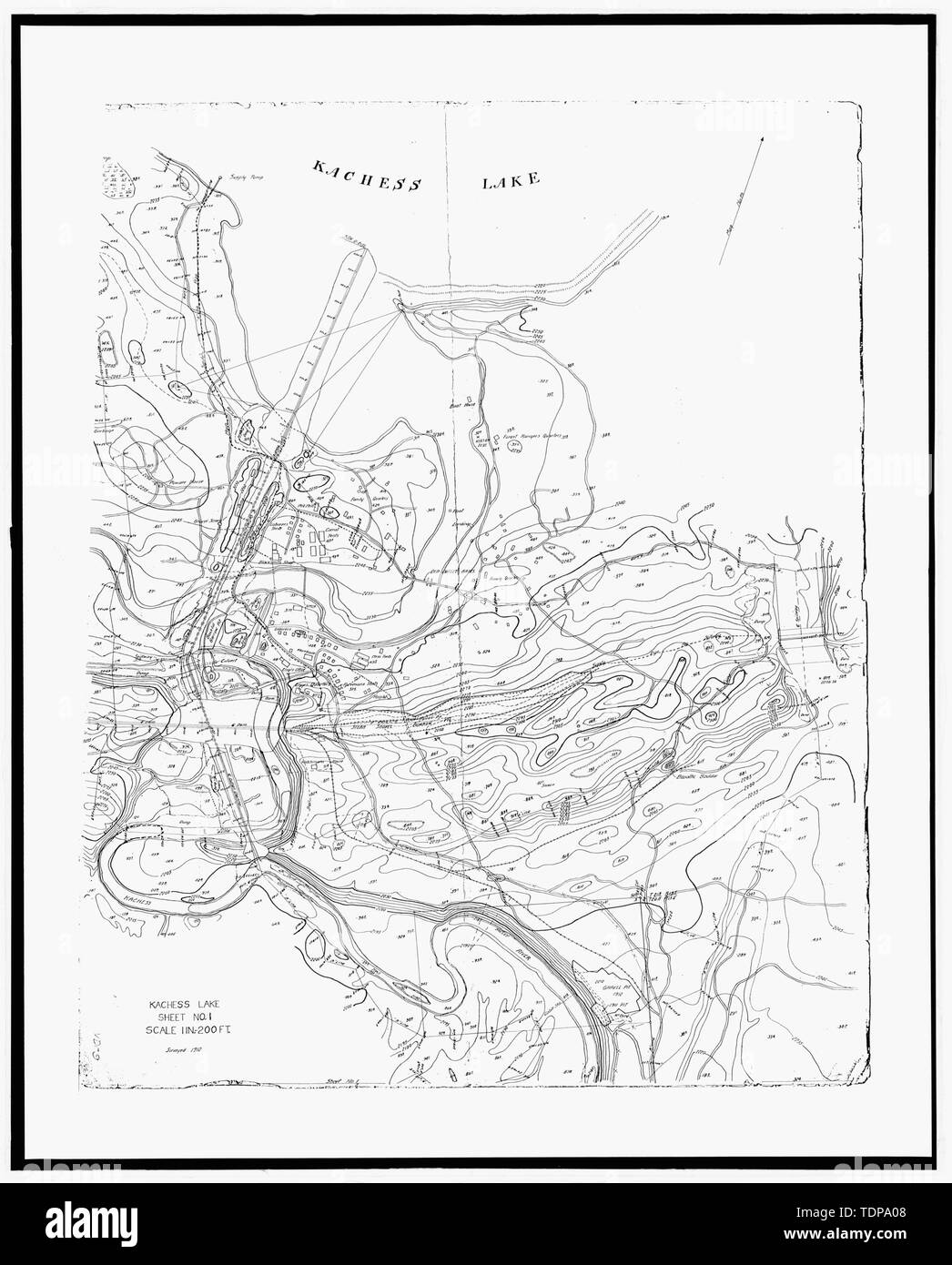 Photocopy of construction drawing, U.S. Reclamation Service, circa 1912 ...