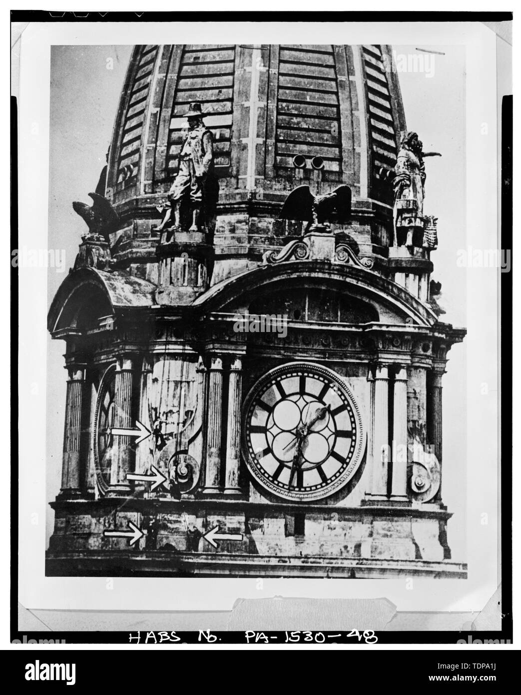 Market square clock tower Black and White Stock Photos & Images - Alamy