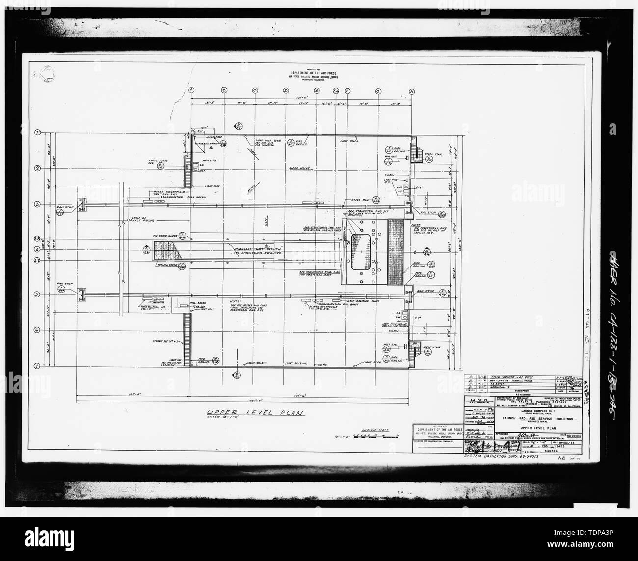 Photocopy of drawing (1958 architectural drawing by the Ralph M ...