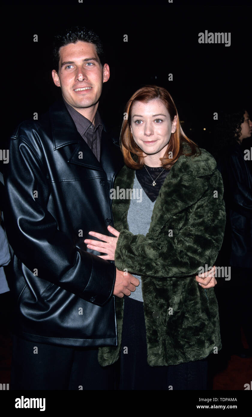 Nov 10, 1998; Los Angeles, CA, USA; Actors LEVON WEBB and ALISON ...