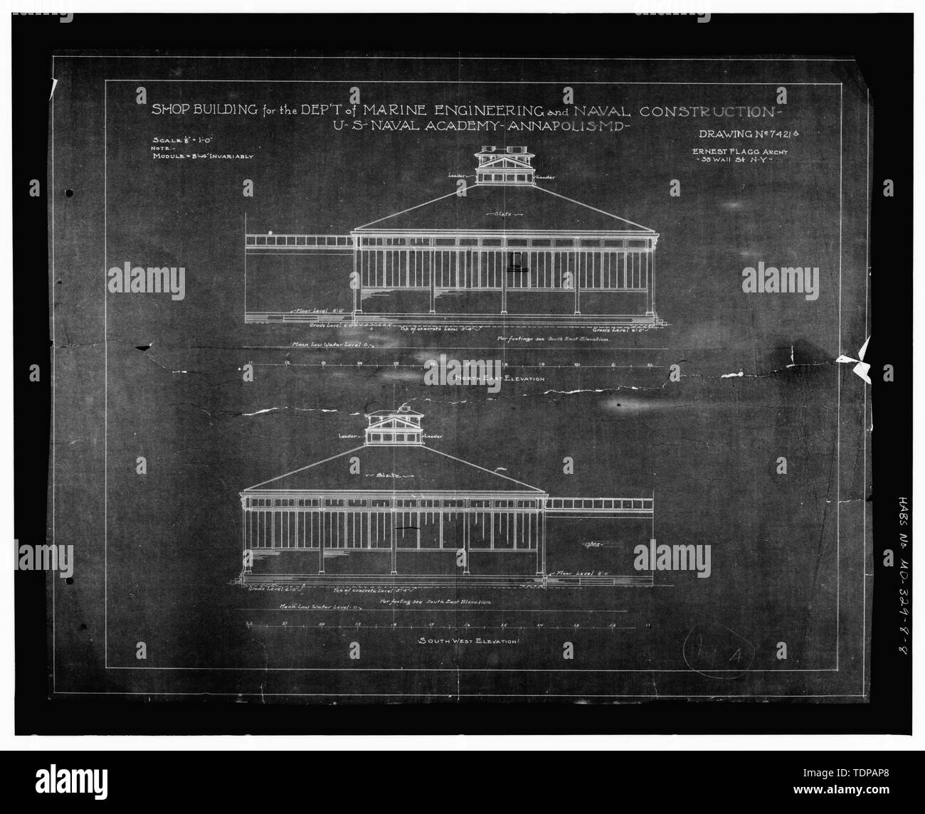Photocopy of drawing (From Department of Navy, Public Works Archives ...