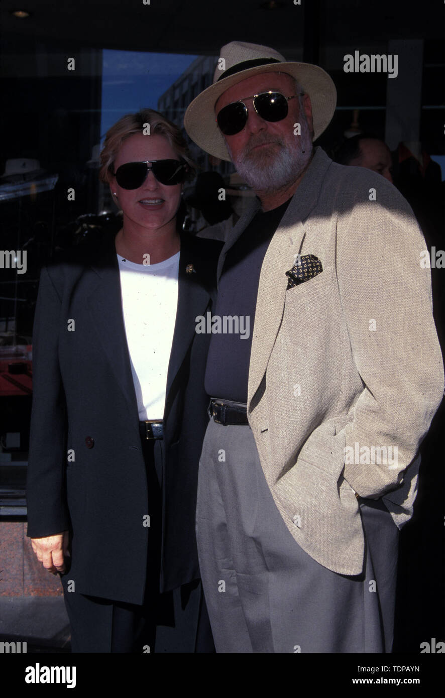 Nov 19, 1998; Los Angeles, CA, USA; Actress SHARON GLESS & husband ...