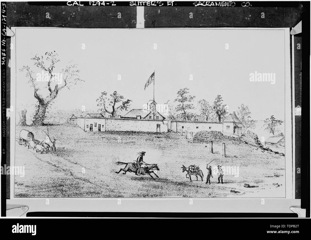 Photocopy of drawing (Source unknown) Photographer unknown, Date ...