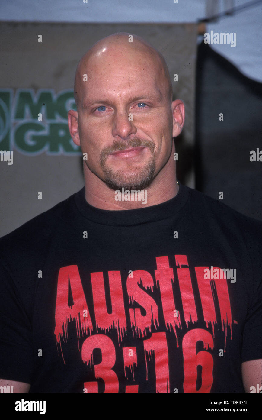 Wrestler Stone Cold Steve Austin The 1998 Billboard Music Awards Credit Image Chris