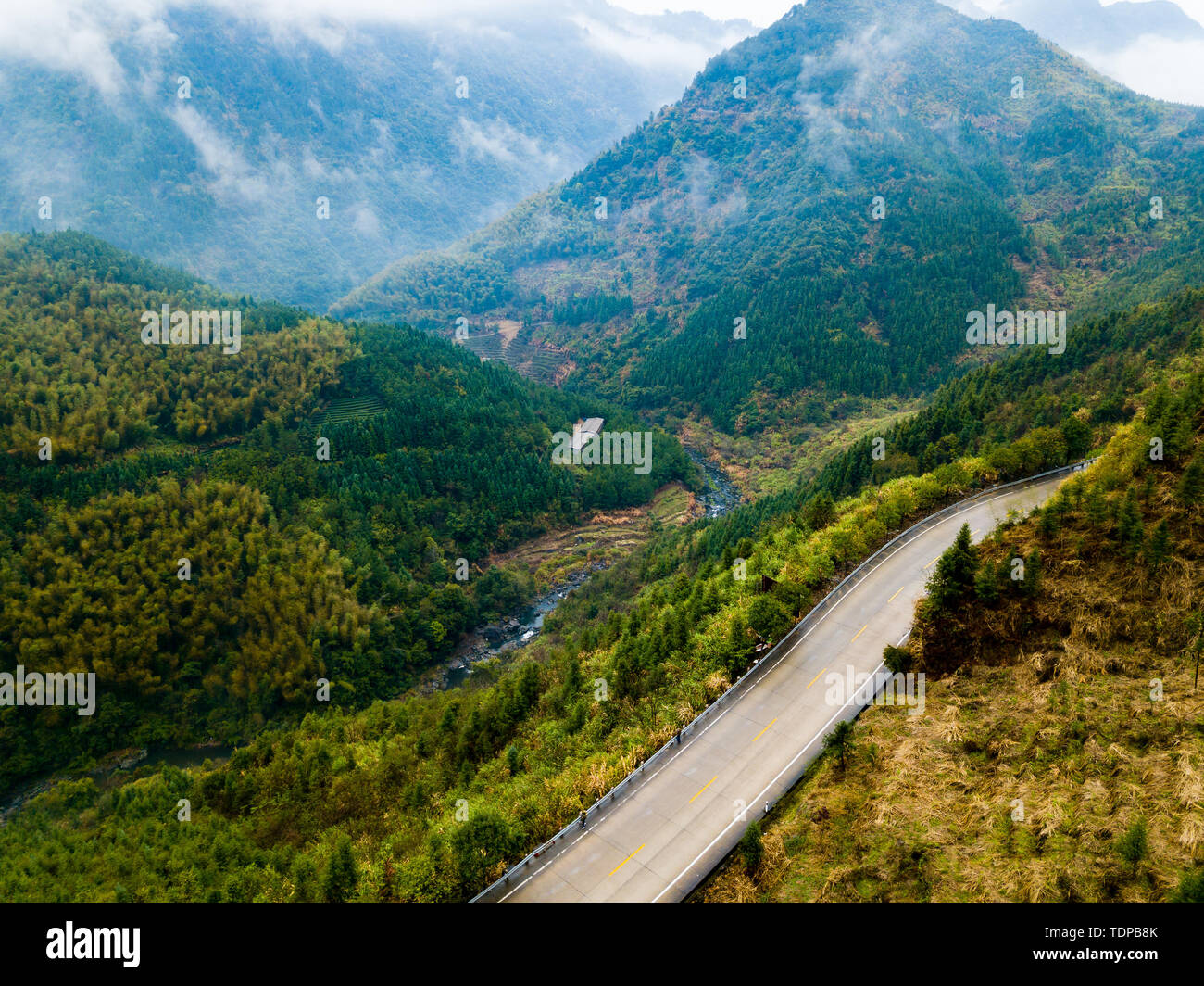 Fujian Geographic Aerial Photography Stock Photo - Alamy